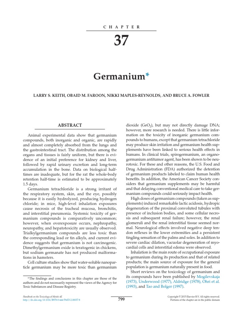 Germanio PDF | PDF | Germanium | Atomic Absorption Spectroscopy
