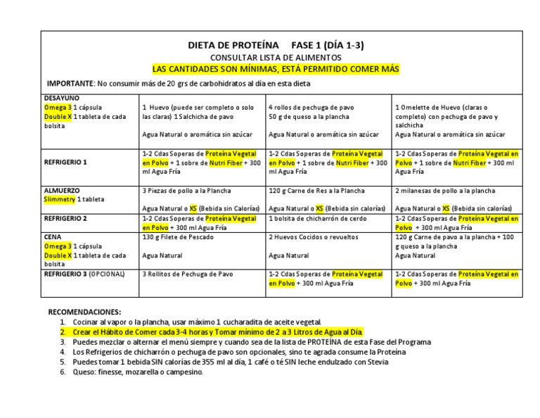 FASE 1 Reprogramación Corporal Colombia 1 | PDF | Comida y bebida ...