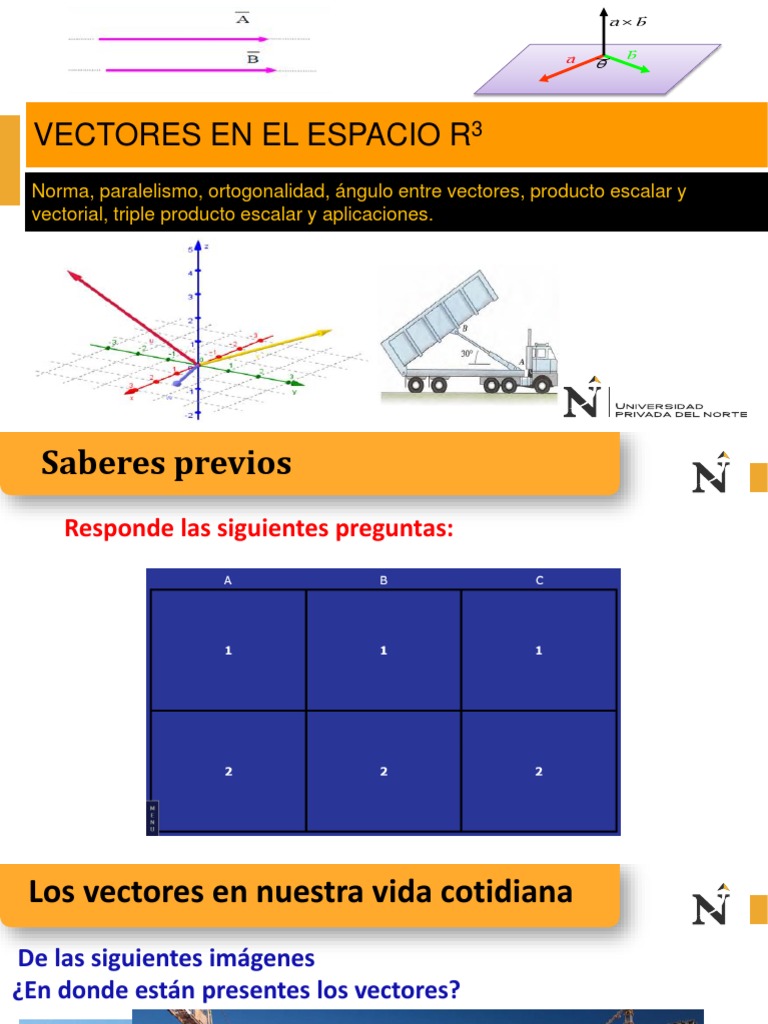 Vectores en El Espacio R | PDF | Espacio vectorial | Norma (Matemáticas)