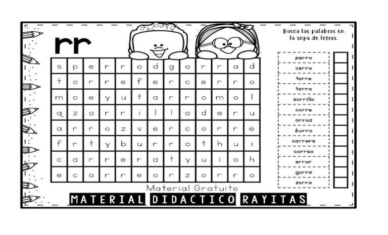 Sopa de Letras R | PDF