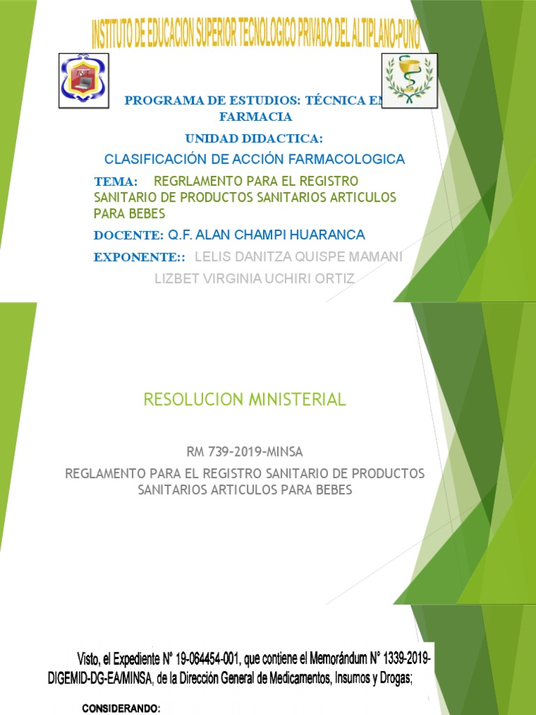 Resolucion Ministerial Danitza | PDF | Negocios | Finanzas y dinero