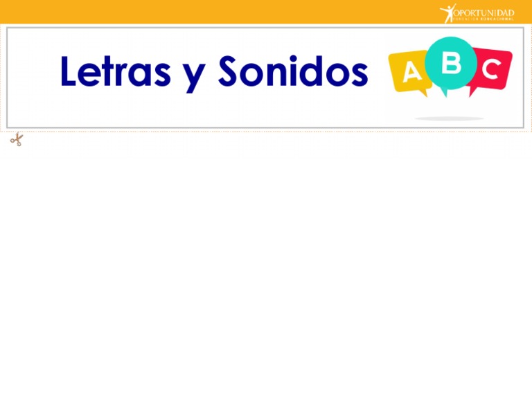 1 Cartel de Letras y Sonidos | PDF