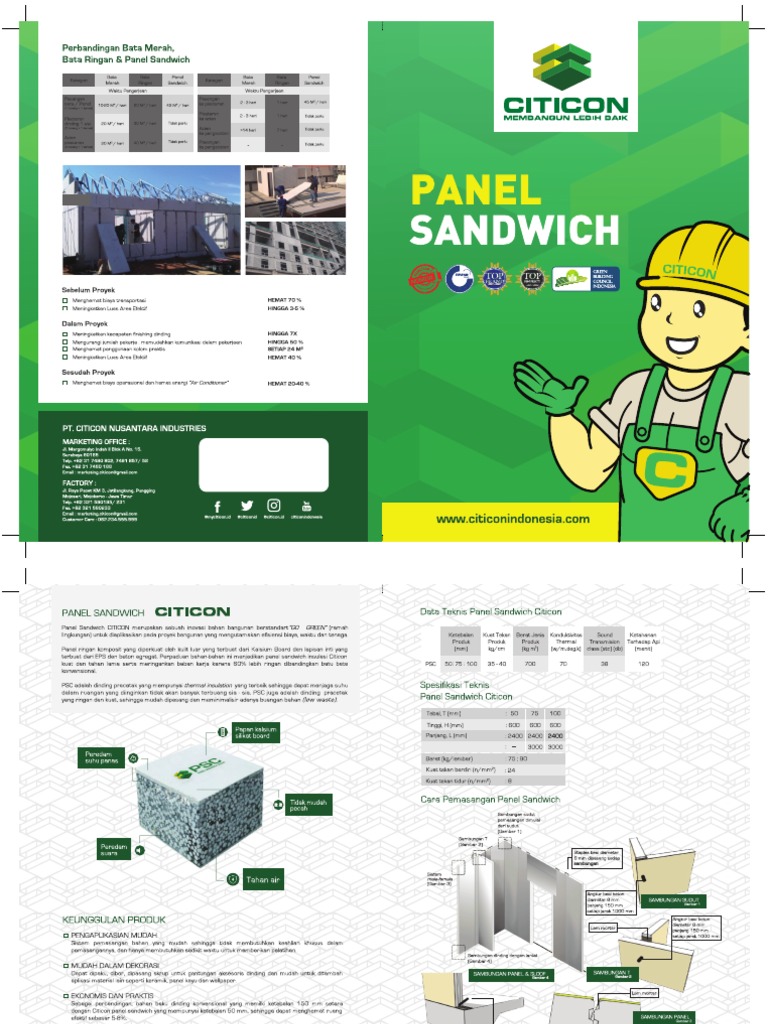 Brosur Panel Sandwich PDF | PDF
