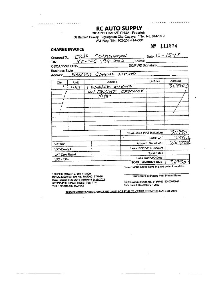 One Bagger Mixer | PDF