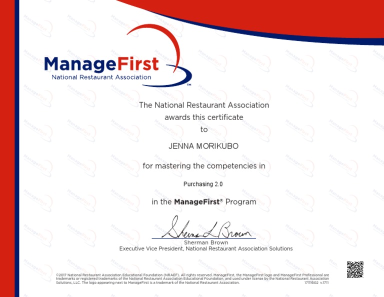 Purchasing Certificate | PDF