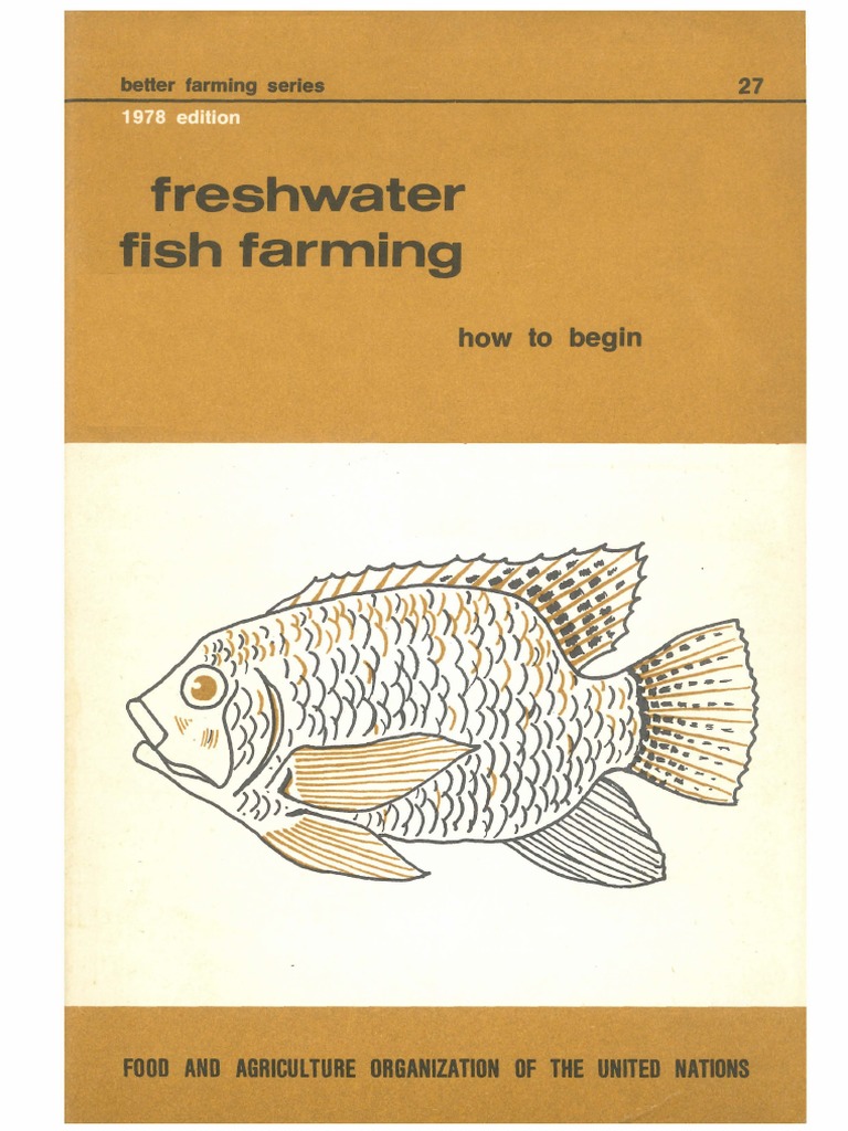 27 - Freshwater Fish Farming - How To Begin | PDF | Manure | Agriculture