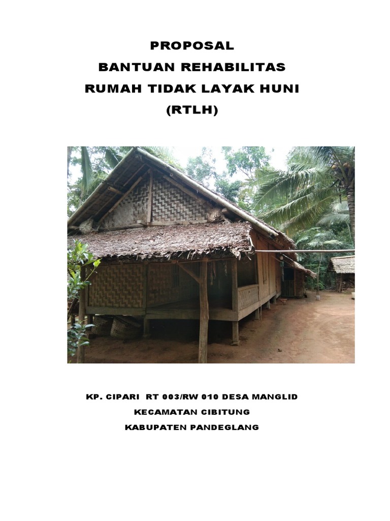 Proposal RTLH Koramil | PDF