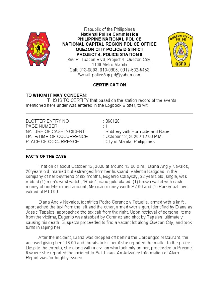 CPCDI5 CHP 5 Assignment | PDF | Law Enforcement | Crime & Violence