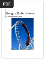 Build a Paper Roller Coaster Funnel | PDF