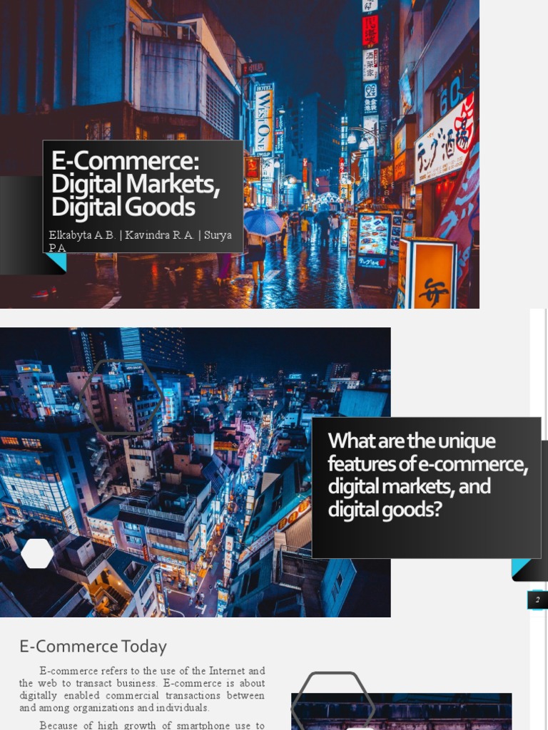 E-Commerce: Trends and Business Models | PDF | E Commerce | Electronic ...