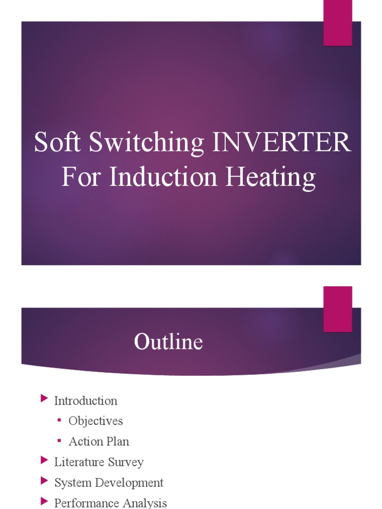 Soft Switching INVERTER For Induction Heating | PDF | Power Inverter ...