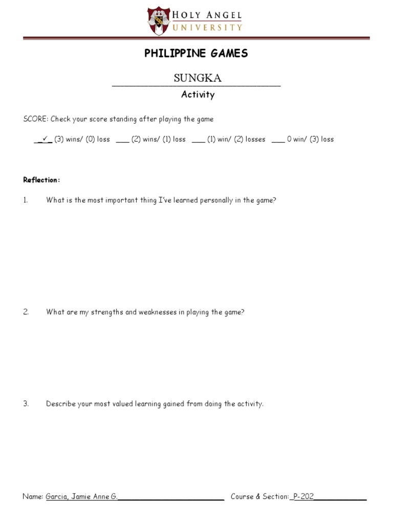 Sungka: Philippine Games | Download Free PDF | Learning
