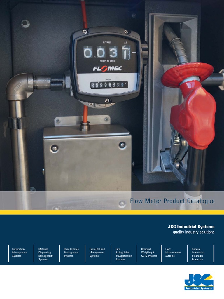 Flow Meter Product Catalogue: JSG Industrial Systems Quality Industry ...