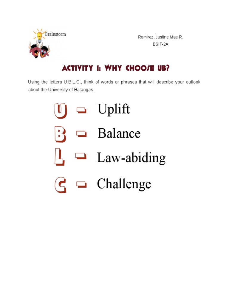 UB PVMGO: Personal Growth Insights | PDF | Career & Growth | Self ...