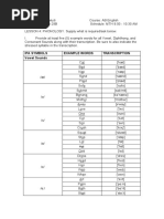 IPA Practice - Version 1 | PDF | Consonant | Phonetics