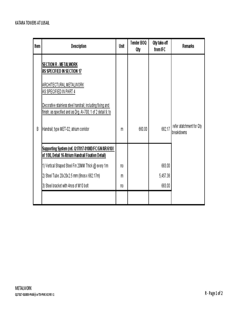 Handrails at Atrium Corridor | PDF | Components | Architectural Design