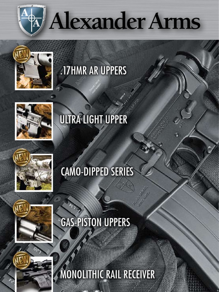 Alexander Arms Catalog 2010 | PDF | Gun Barrel | Rifle