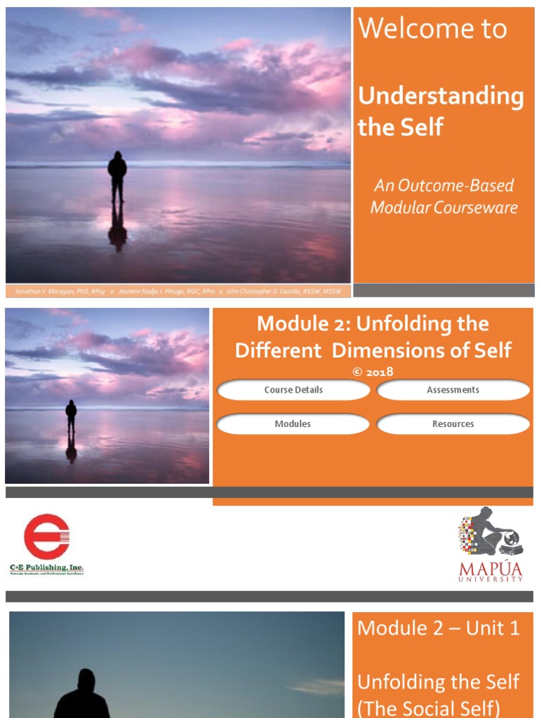 Different Dimensions of The Self | PDF | Intelligence | Metaphysics Of Mind
