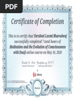Udemy Course Completion Certificate Format | PDF