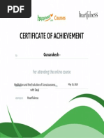 Udemy Course Completion Certificate Format | PDF