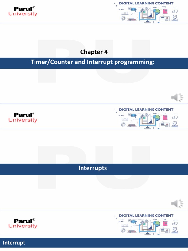 Timer/Counter and Interrupt Programming | PDF | Digital Electronics | Office Equipment