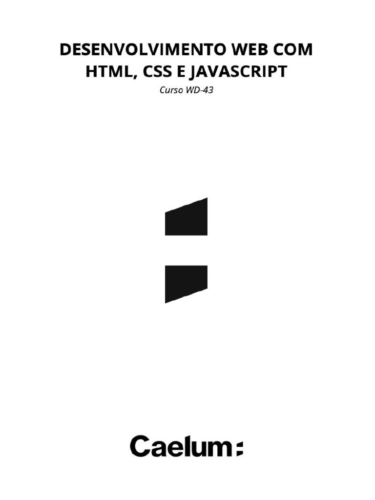 Apostila HTML Css Javascript | PDF | Html | Rede mundial de computadores