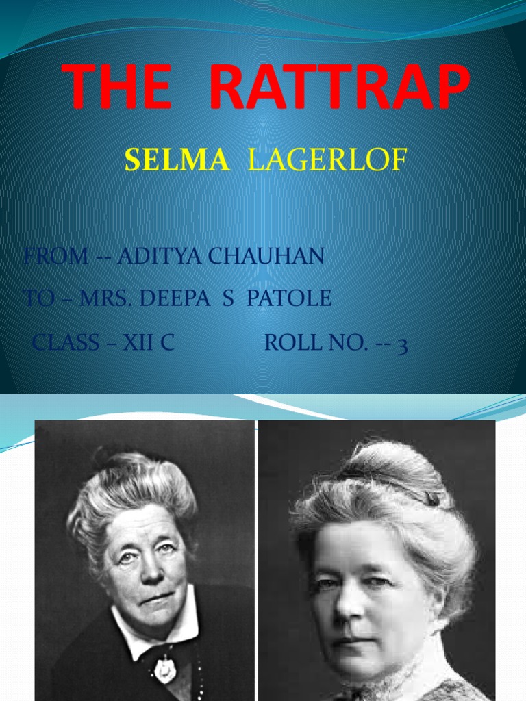 The Rattrap | PDF | Selma Lagerlöf