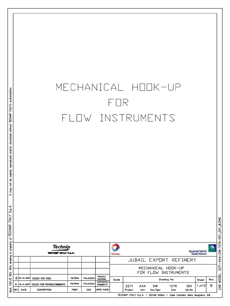 Fdocuments - in - Hook Up Flow Aramco PDF | PDF