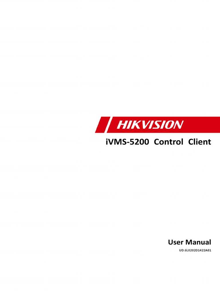 iVMS 5200 - ControlClient | PDF | Live Preview | Double Click