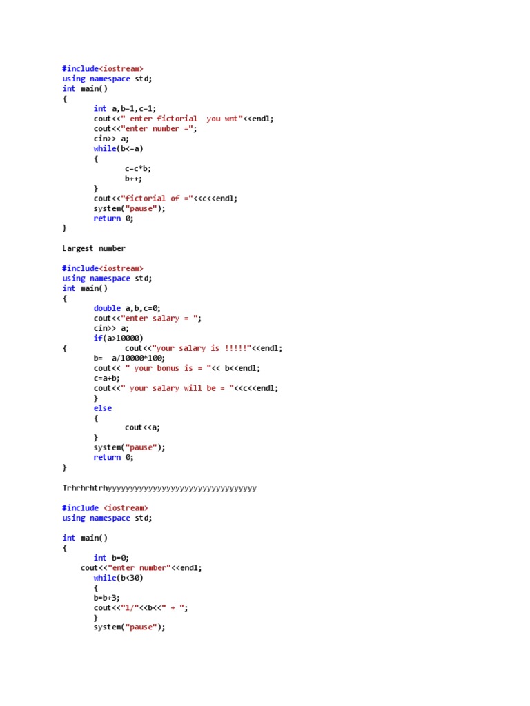 #Include Using Namespace Int Int | PDF