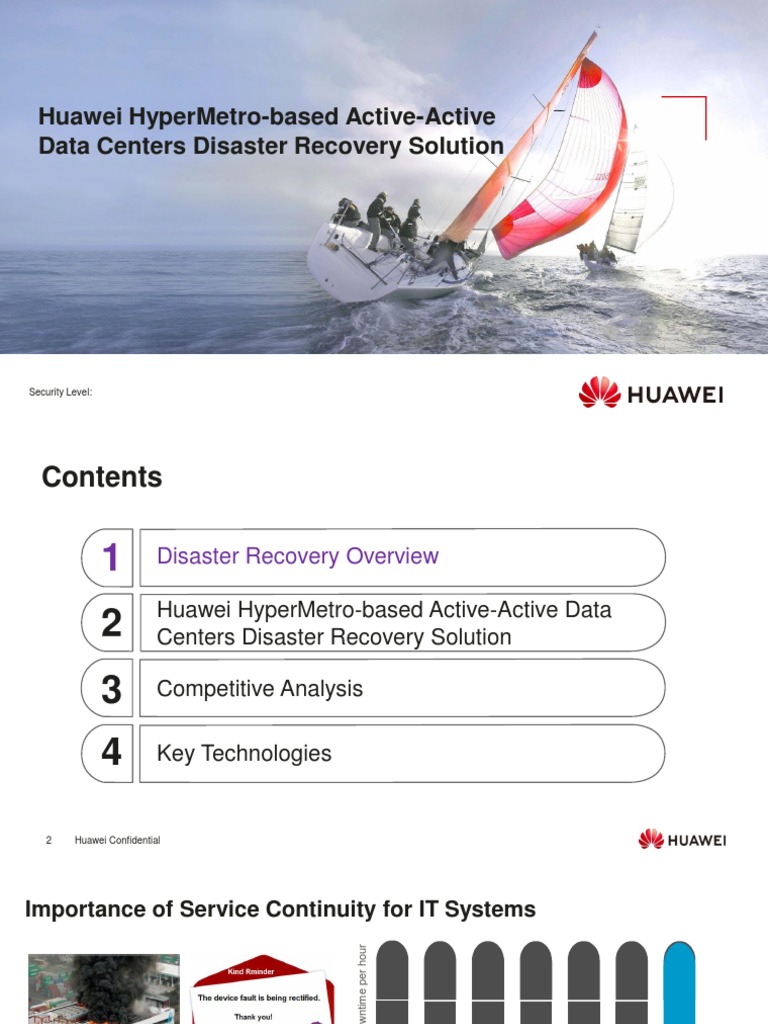 03 - Huawei HyperMetro-based Active-Active Data Centers Disaster Recovery V1.3 | PDF | Disaster ...