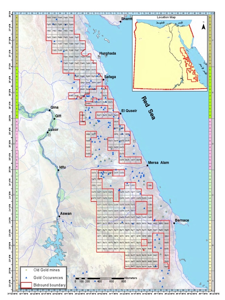 Mapping Geological Formations and Mineral Prospects in Egypt's Eastern ...