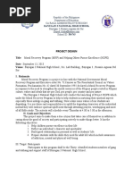 Accomplishment Report in Tree Planting | PDF