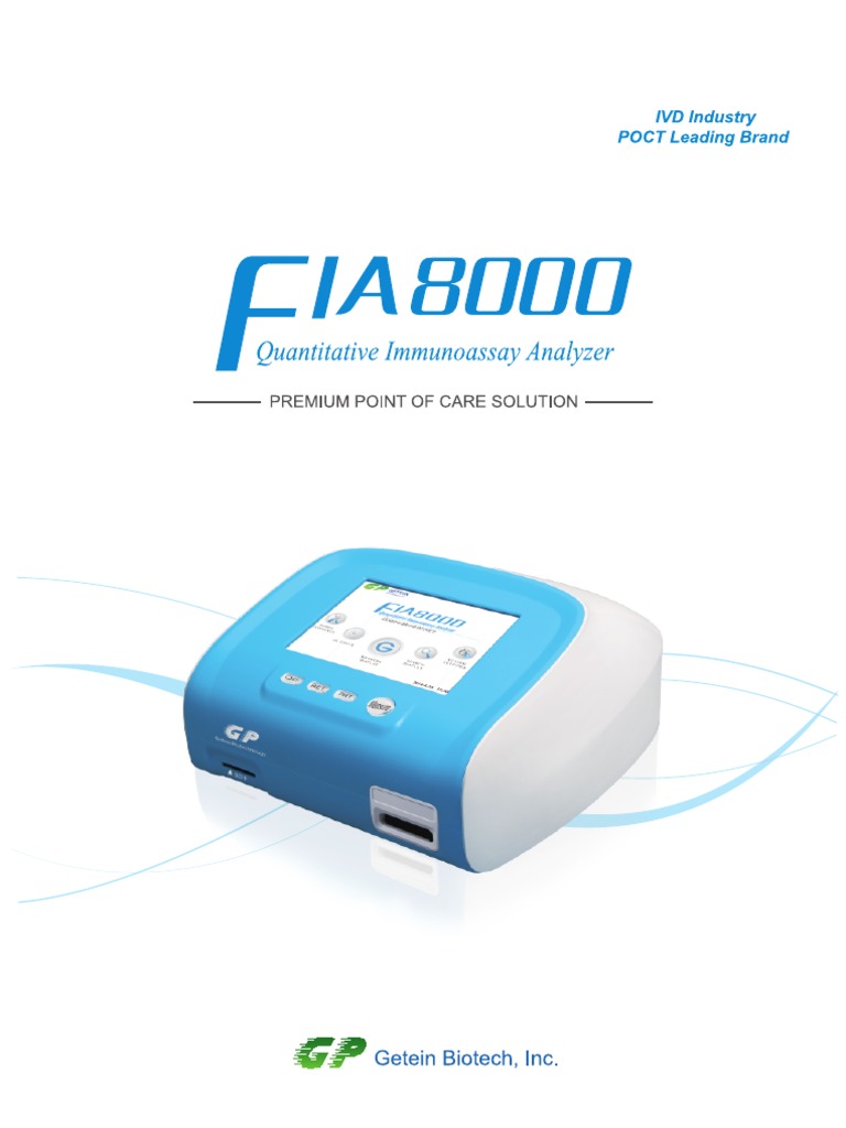 FIA8000 Catalogue PDF | PDF