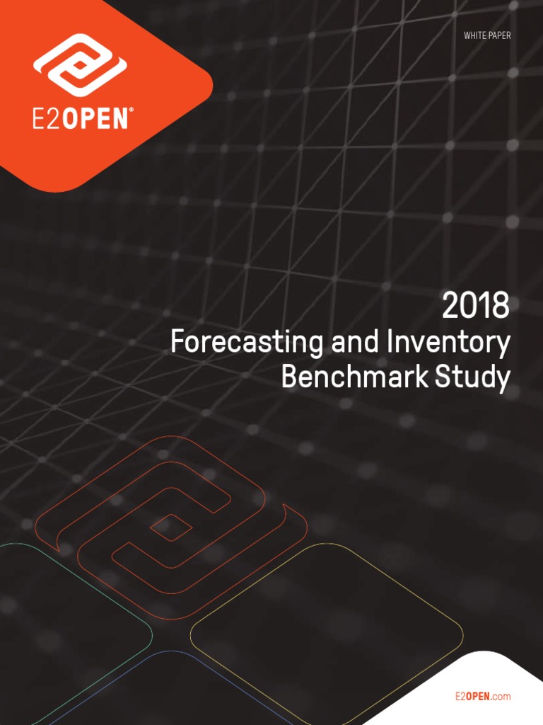 Forecasting and Inventory Benchmark Study: White Paper | PDF | Forecasting | Inventory
