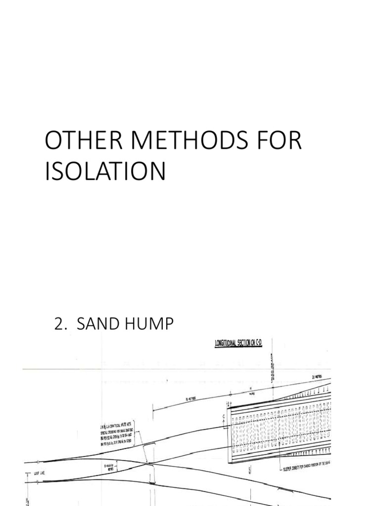 Sand Hump For Isolation | PDF
