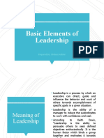 Leadership Presentation | PDF | Leadership | Psychology
