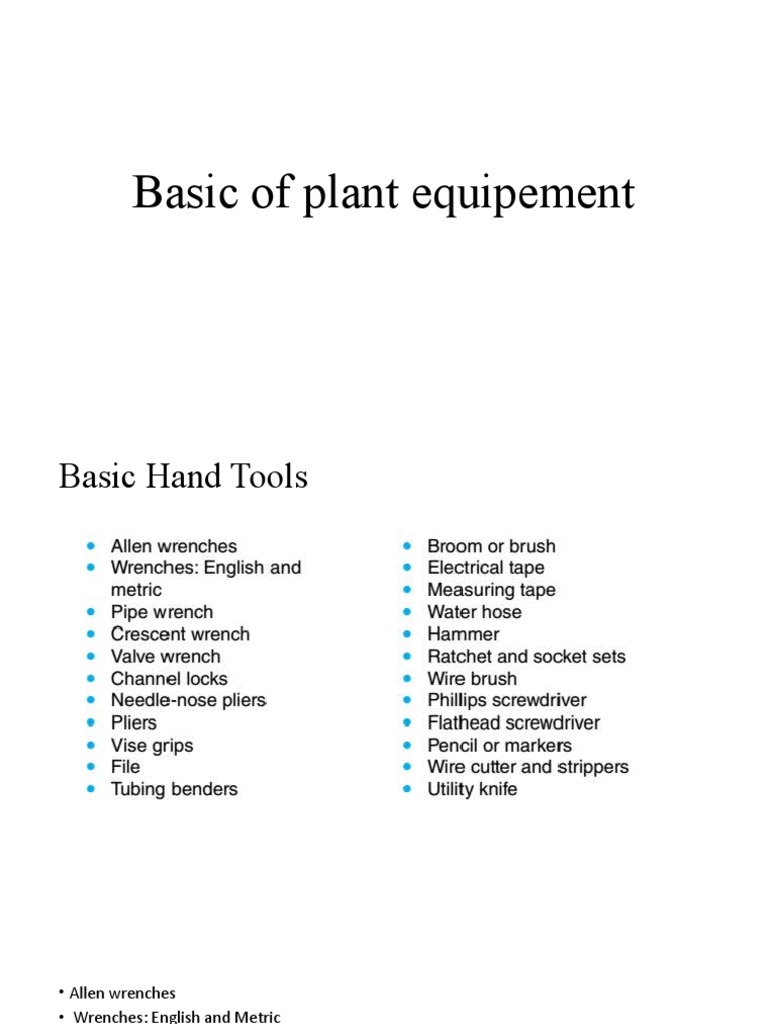 Plant Utilities | PDF