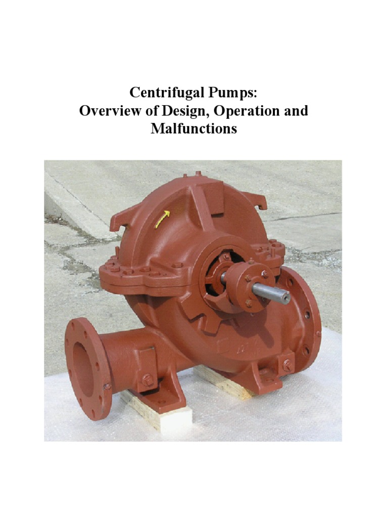 Design Operation Cfpump PDF | PDF | Pump | Friction