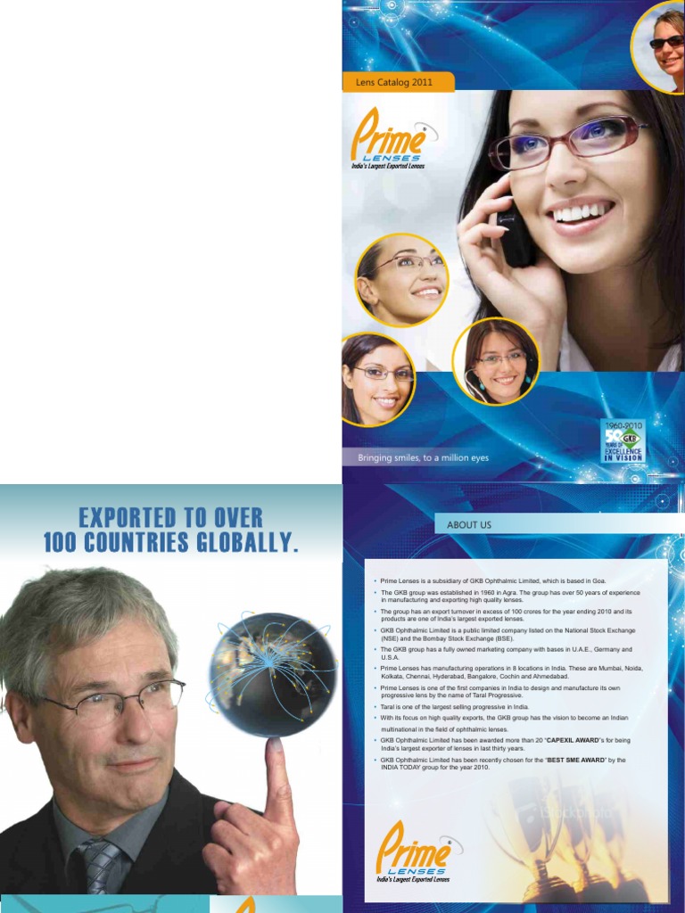 Prime Lens Brochure Pages Set 10 | PDF | Atomic | Optics