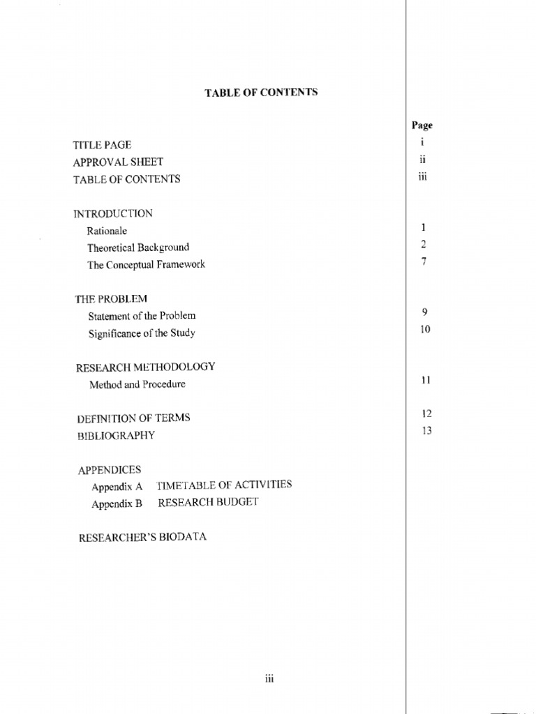 Sample Draft Research Proposal | PDF