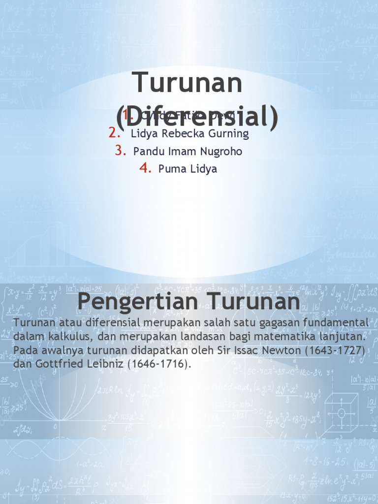 MTK Wajib (Turunan) | PDF