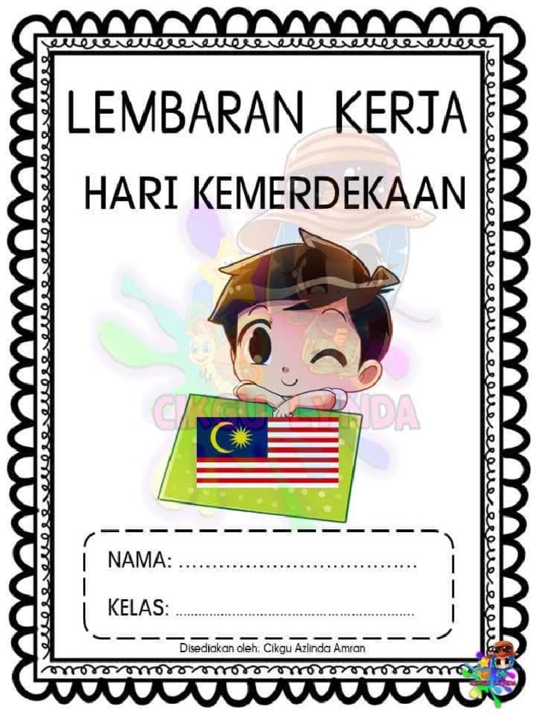 lembaran kerja prasekolah merdeka - Angela Powell