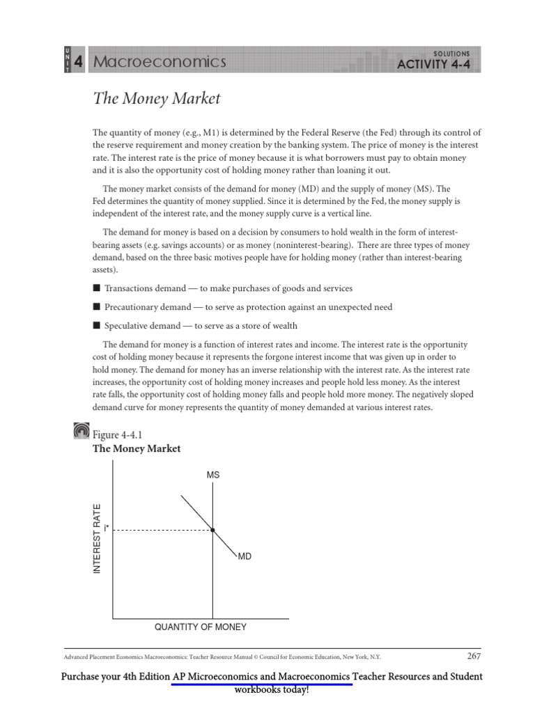 1359 - APS Macro Solution - Money Market and Loanable Funds Market ...