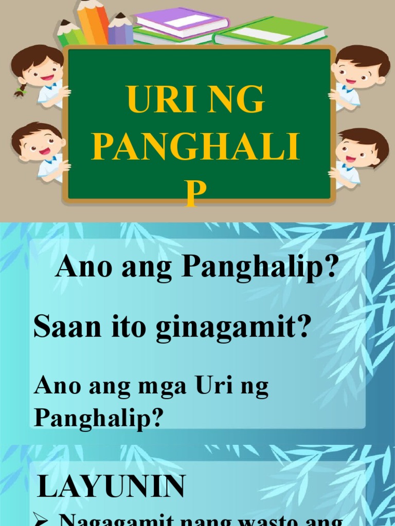 URI NG PANGHALIP-module 3 | PDF