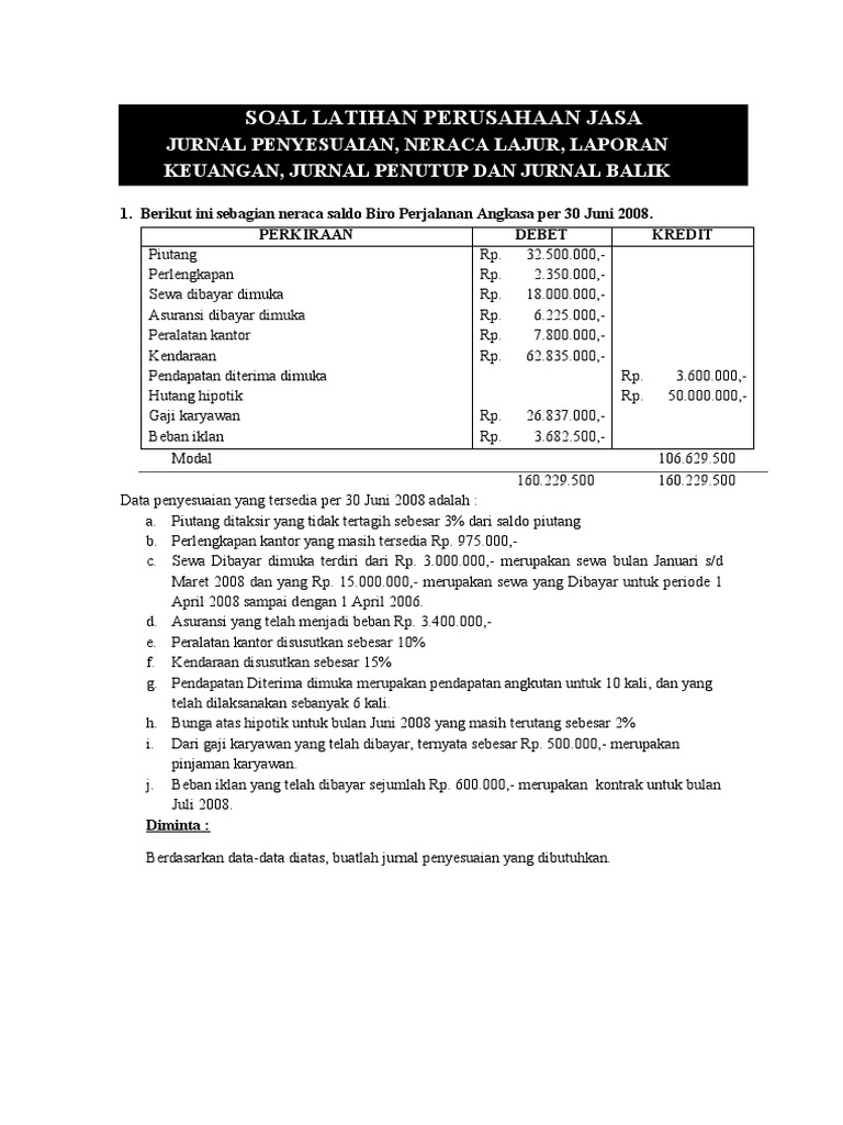 Tabel Akuntansi | PDF