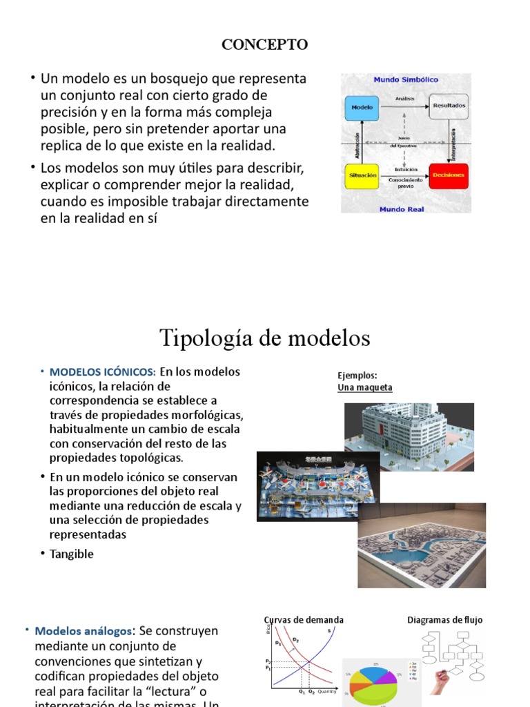 Concepto y Tipología de Modelos | PDF