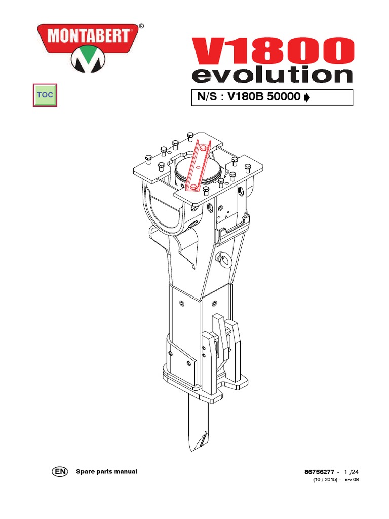 N/S: V180B 50000 ': 86756277 Spare Parts Manual | PDF | Mechanical ...