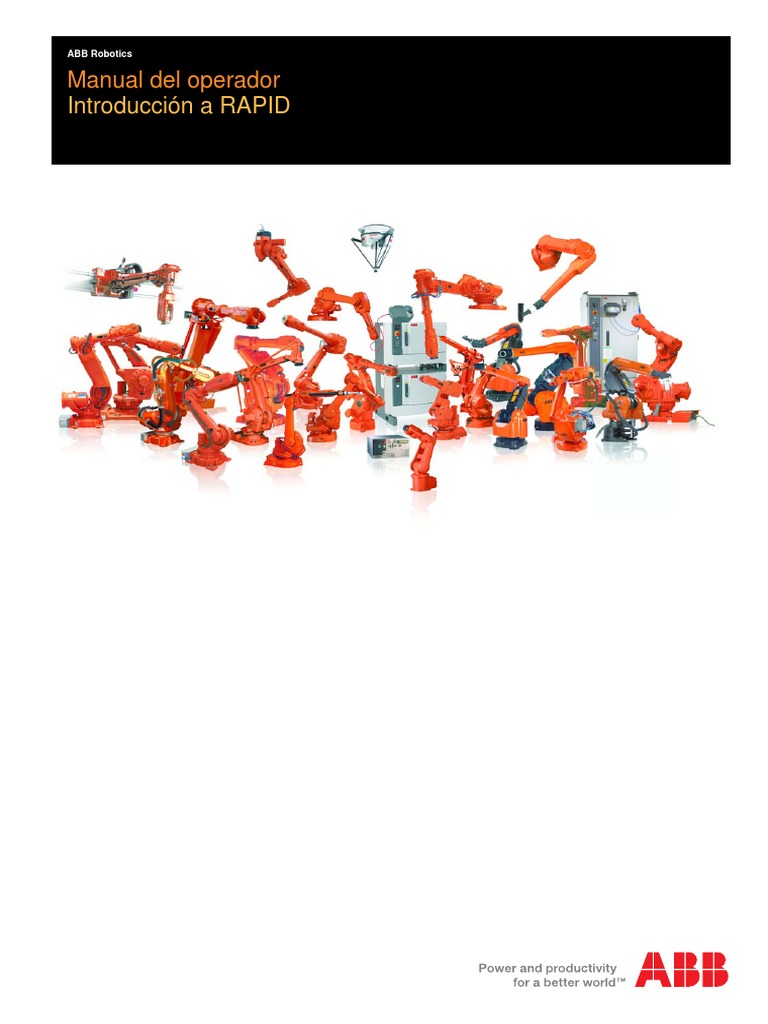 ABB - Manual Operador - Introduccion RAPID | PDF | Lenguaje de ...