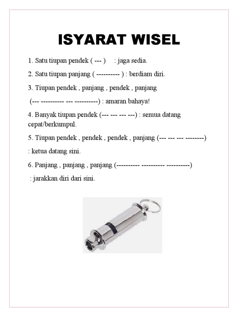 Isyarat Wisel Secret | PDF
